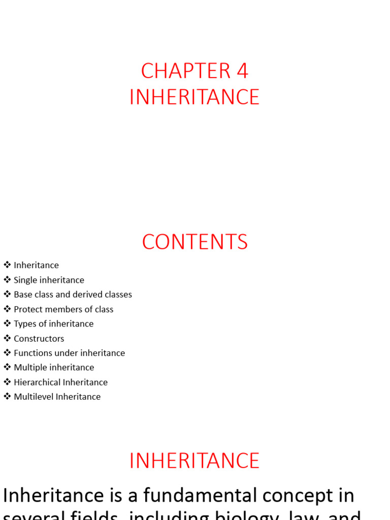OOP 4 | PDF | Inheritance (Object Oriented Programming) | Method (Computer Programming)