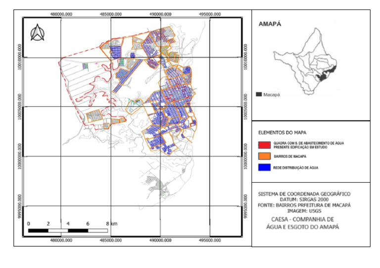 Mapa Geral - Água | PDF
