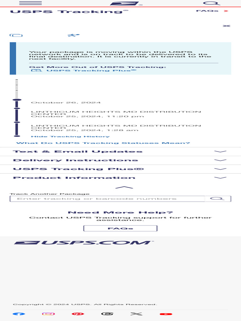 USPS Tracking® Results 2 | PDF | United States Postal Service | Logistics