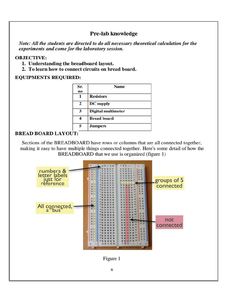 Electrical Circuits Lab I | PDF