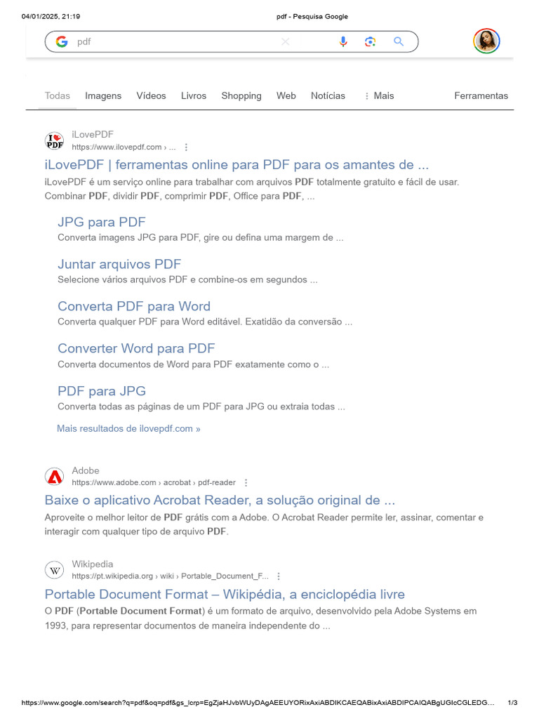 pdf - Pesquisa Google | PDF | Wikipedia | Internet