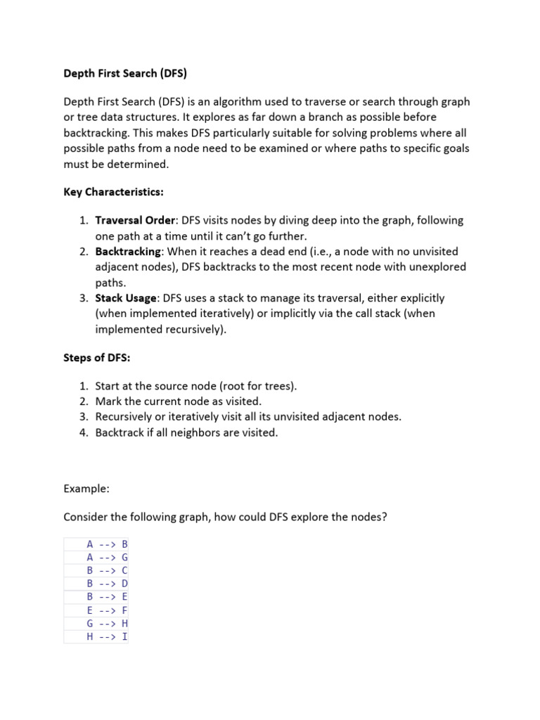 Lab4 - Depth First Search and Uniform Cost Search | PDF | Algorithms ... Lab4 - Depth First Search and Uniform Cost Search | PDF | Algorithms ...
