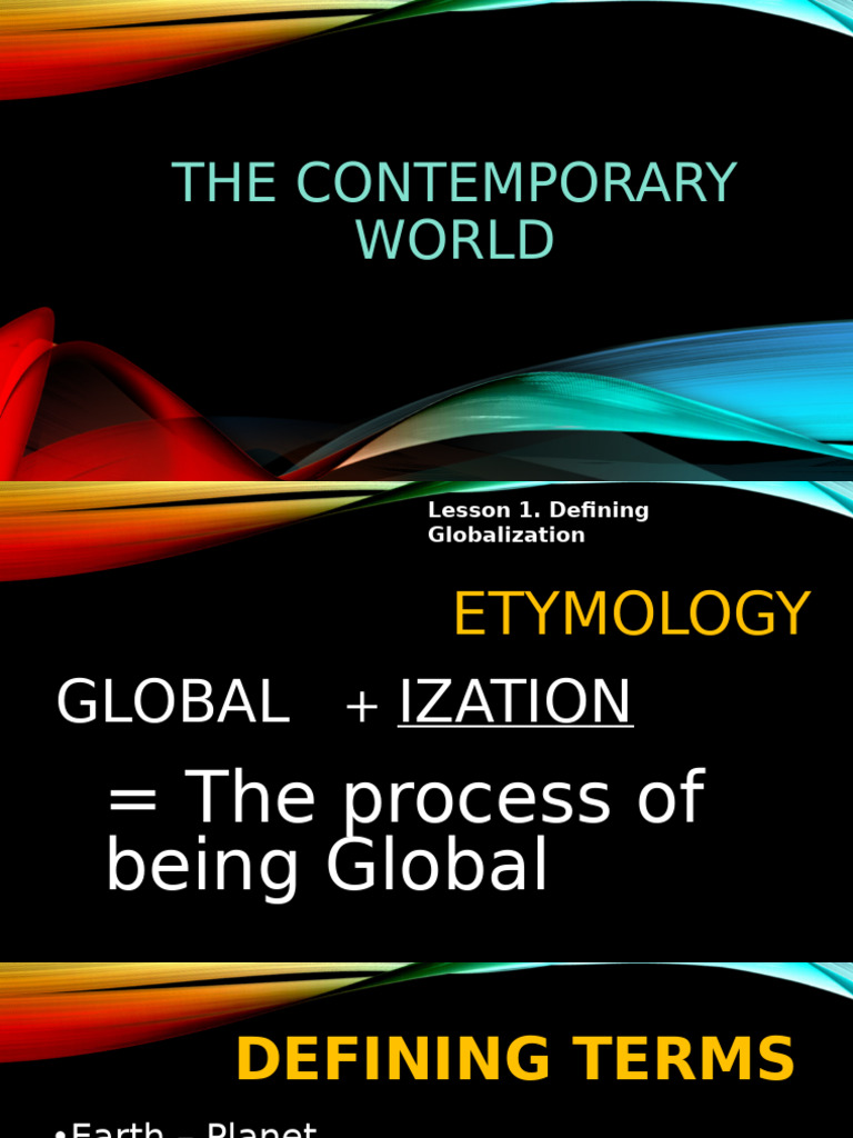 Lesson 1 - Introduction to Globalization | PDF | Globalization | Political Science