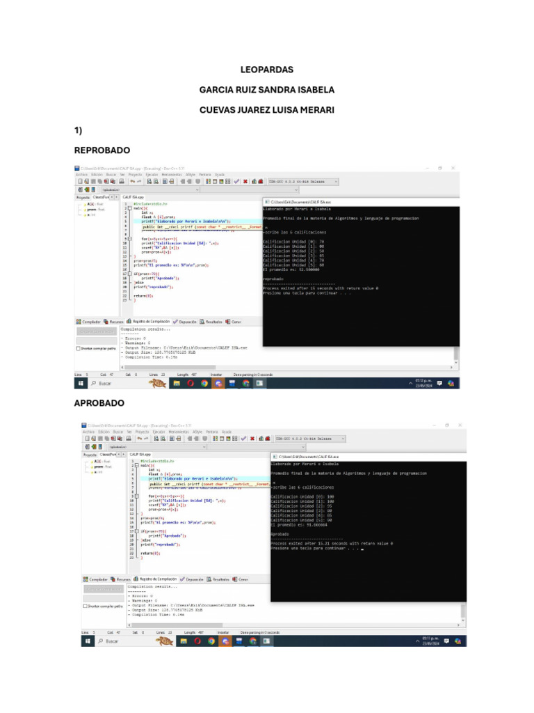 Leopardas Isabela y Merari | PDF