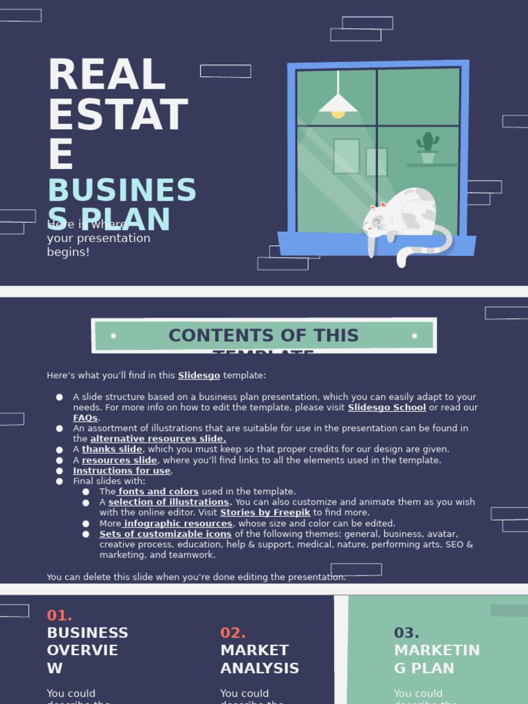Real Estate Business Plan Template | PDF | Planets | Planets In Astrology