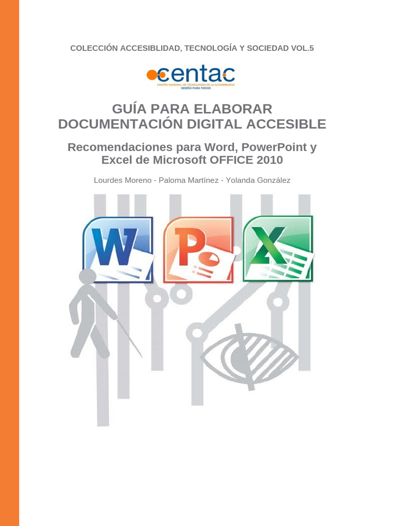 Guia Doc Accesible 01 | PDF | Accesibilidad | Microsoft Word