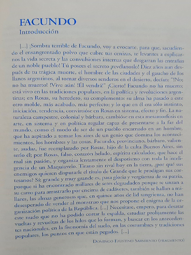 Facundo La Vida Secreta y | PDF
