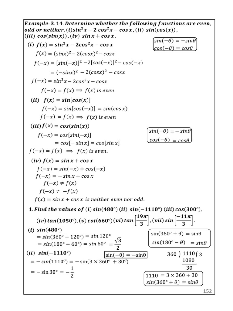 TRIGNPMETRY MATERIAL BOONE NEHRU PART 1 | PDF
