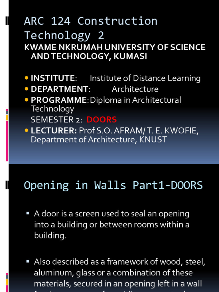 Arc 124 Doors 4_100656 | PDF | Door | Wall