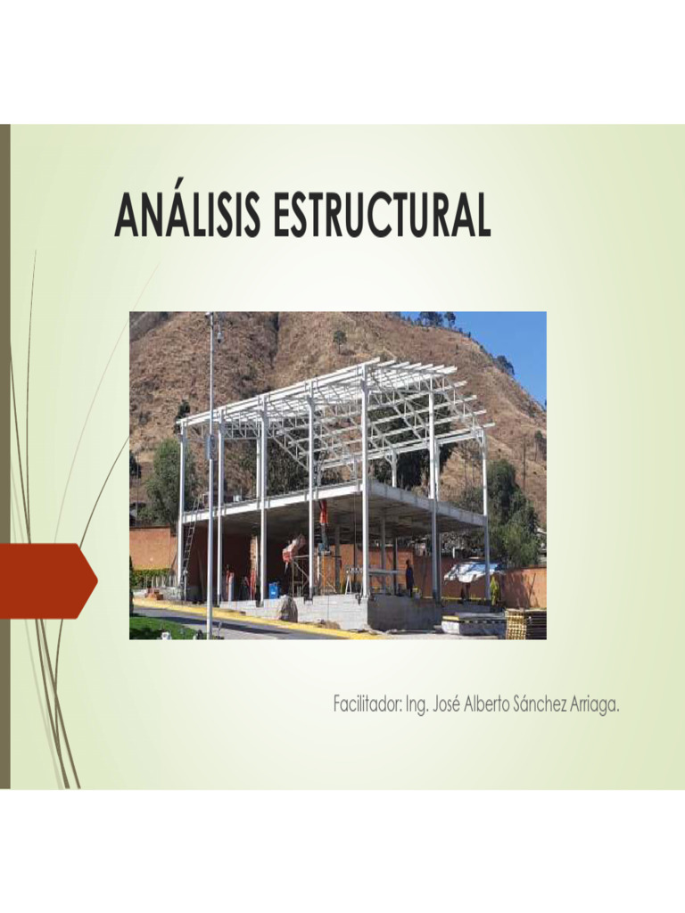 Presentación Analisis Estructural | PDF | Fuerza | Las leyes del ...