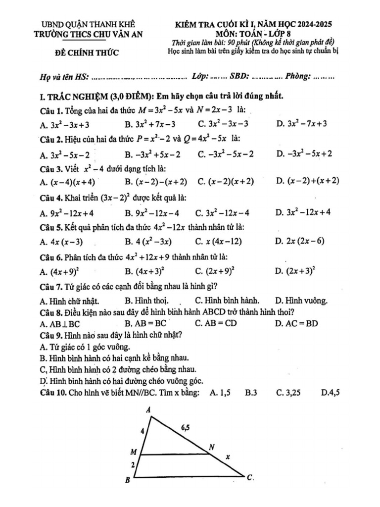 de-cuoi-ki-1-toan-8-nam-2024-2025-truong-thcs-chu-van-an-da-nang | PDF