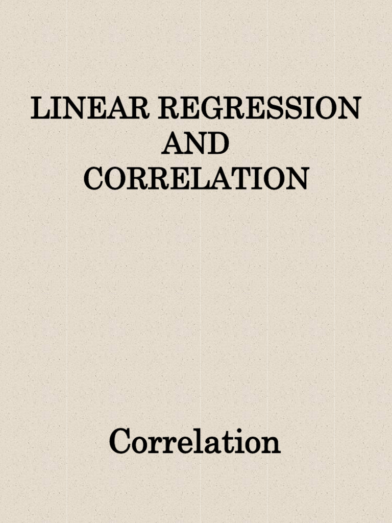 4-Biol 605-Regression Models (1) | PDF | Dependent And Independent ...