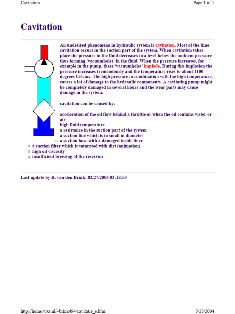 Cavitatie e | PDF