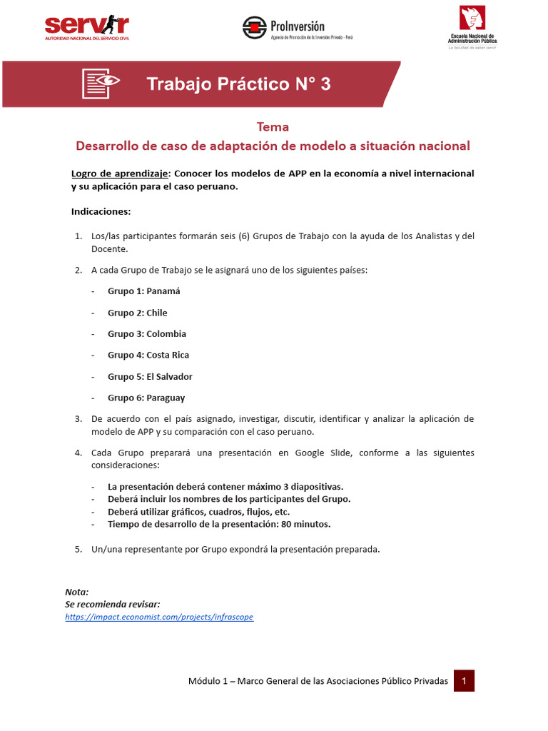 Modelos APP: Comparativa Perú y Región | PDF