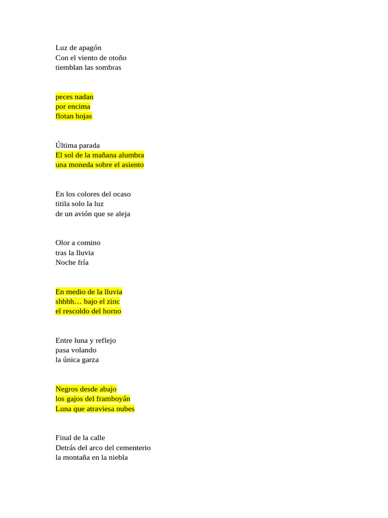 Haikus | PDF