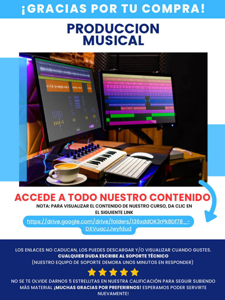 Acceso a Contenido de Producción Musical | PDF