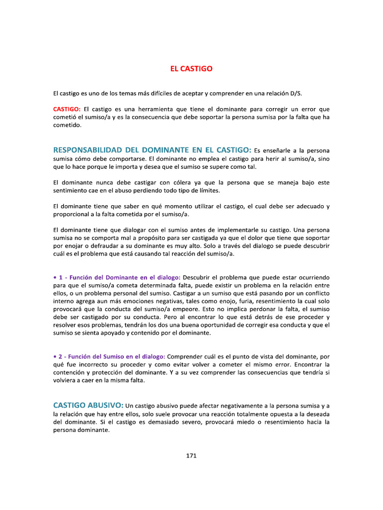 REC01003 El Castigo | PDF