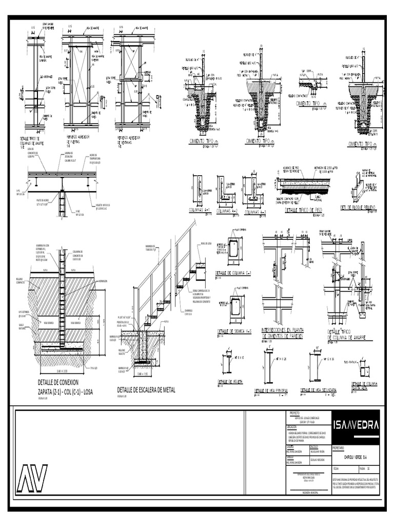 Estructura Antena H02 | PDF | Materiales de construcción | Ingeniería estructural