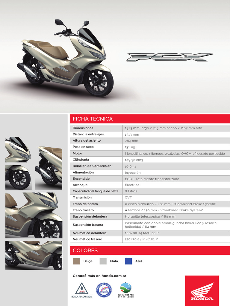 25c 0ficha Tecnica PCX | PDF