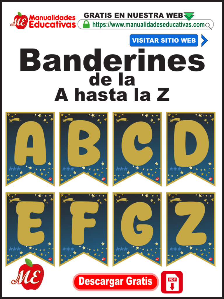 Banderines de la A hasta la Z | PDF