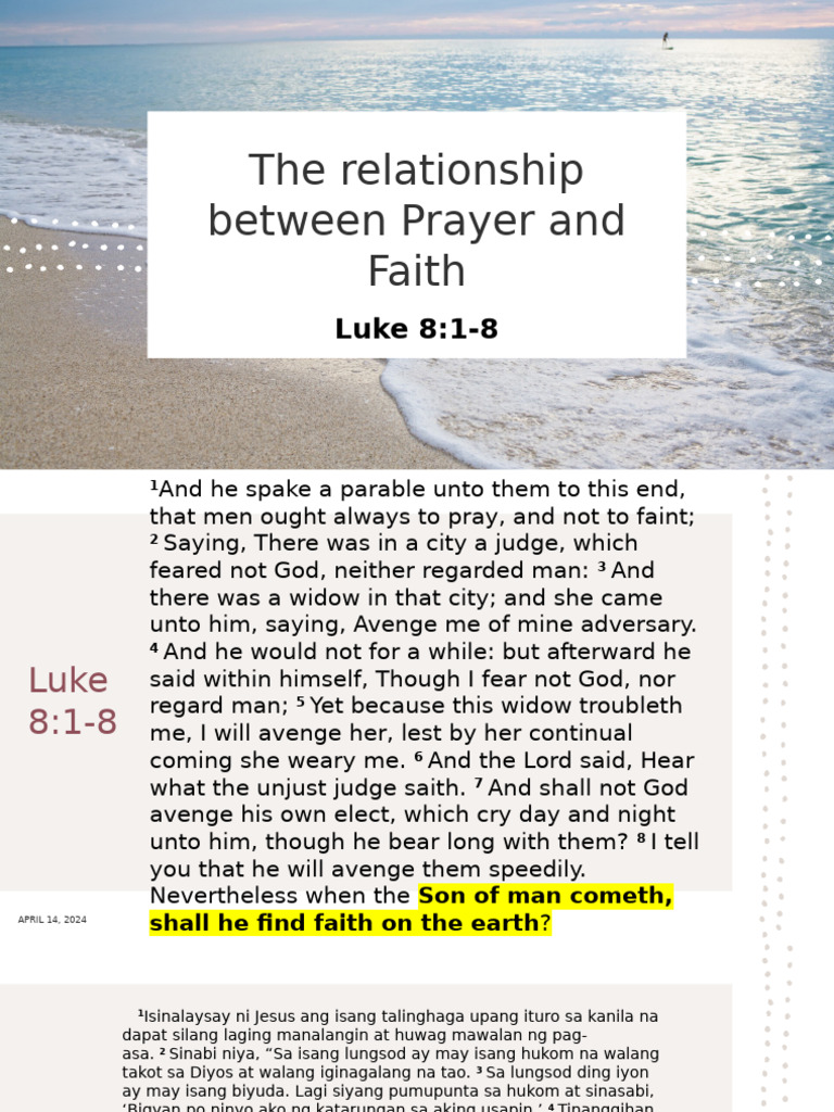 Persistent-Prayer | PDF | Christian Belief And Doctrine | Religious ...