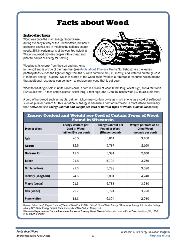 Keep Facts Wood | PDF | Wood | Steam