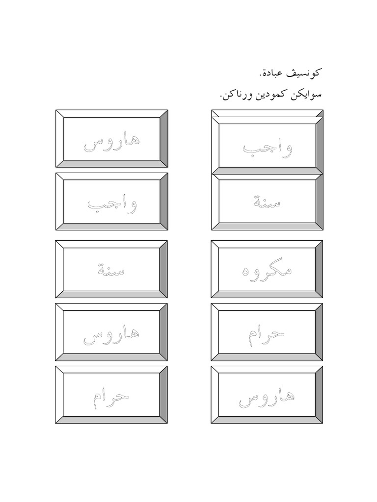 Konsep Ibadah - Aras 1 | PDF
