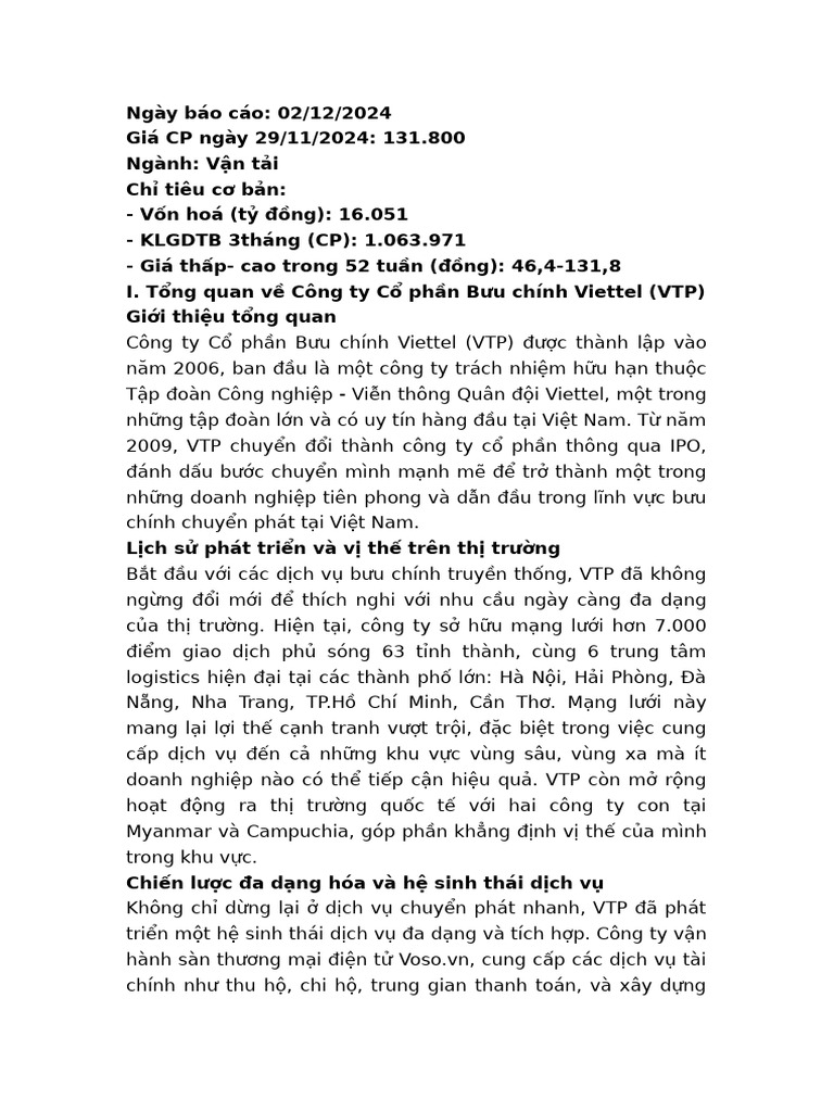 Định Giá Công Ty | PDF