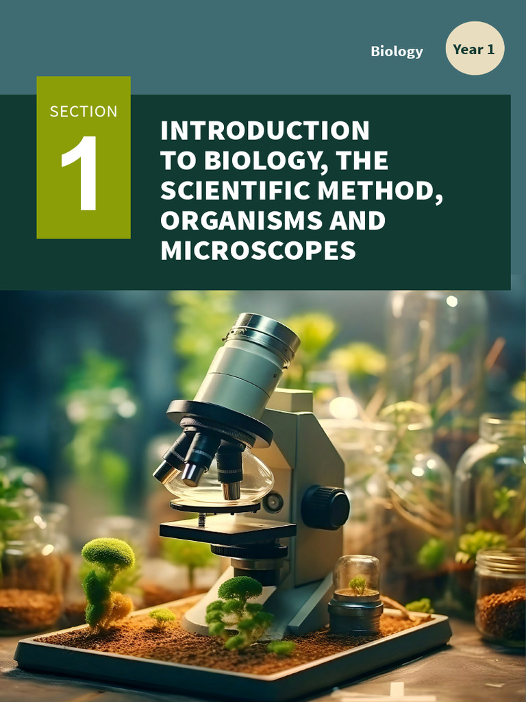 Year 1 Biology: Methods and Applications | PDF | Staining | Inductive ...