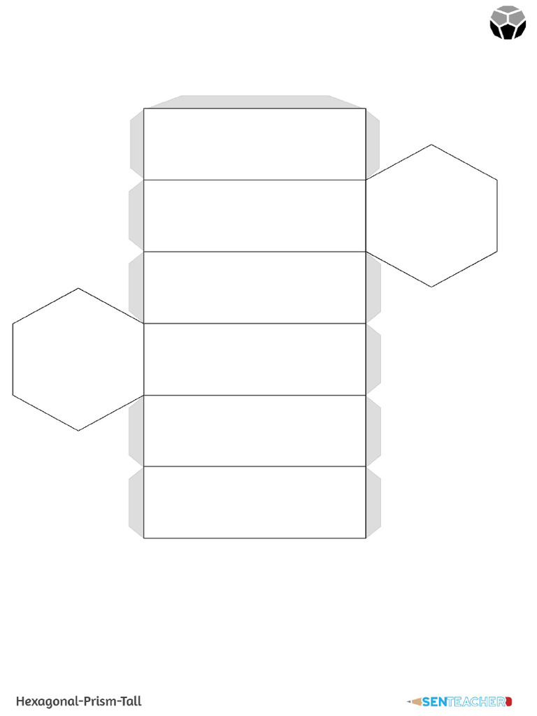 Hexagonal Prism Tall | PDF