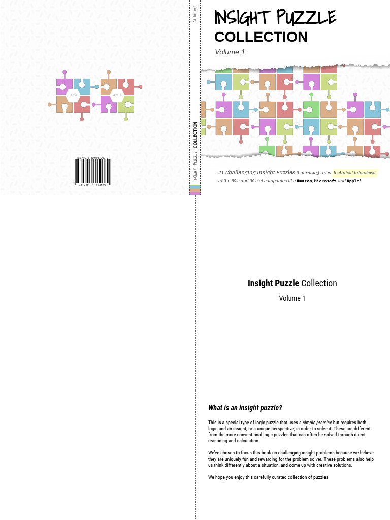 Insight Puzzles | PDF