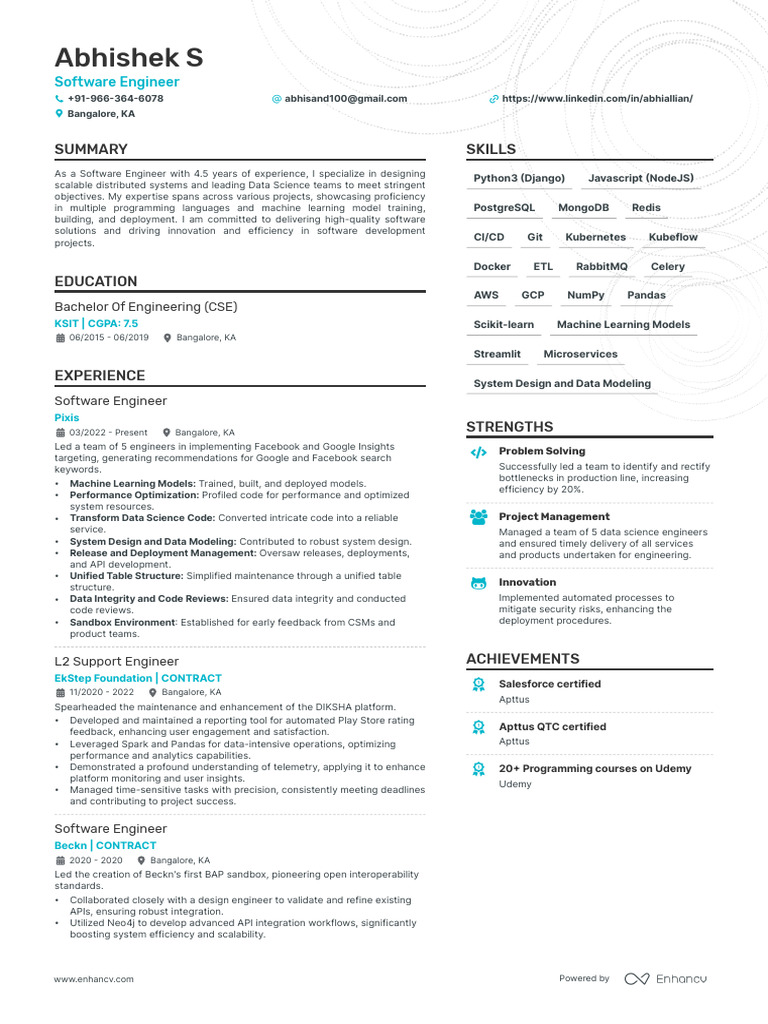 Abhishek S 2024 | PDF | Analytics | Software