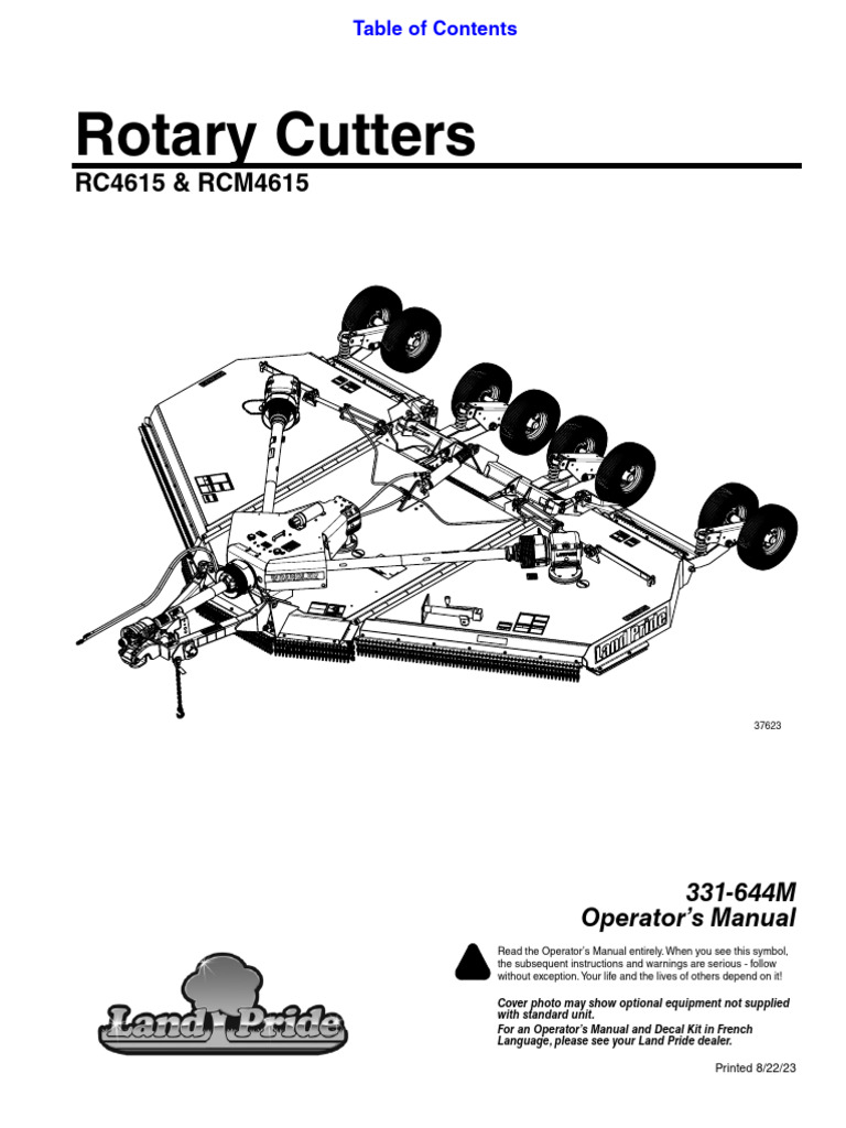 331-644m | PDF | Trailer (Vehicle) | Tractor