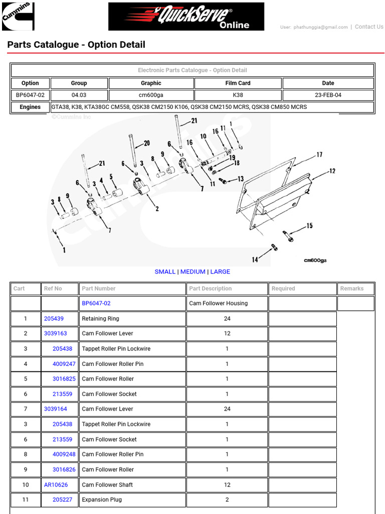 Muc 35 - 3017961 Push Rod Injector 2 | PDF | Engine Technology ...