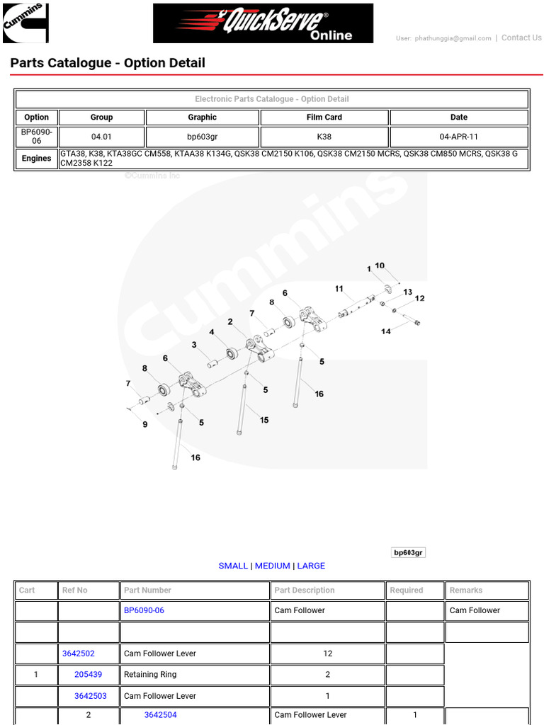 Muc 35 - 3017961 Push Rod Injector | PDF | Mechanical Engineering