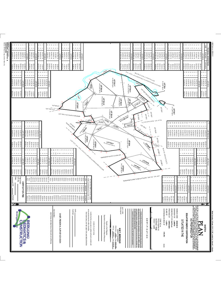 Survey Plan for Castilla Subdivision | PDF