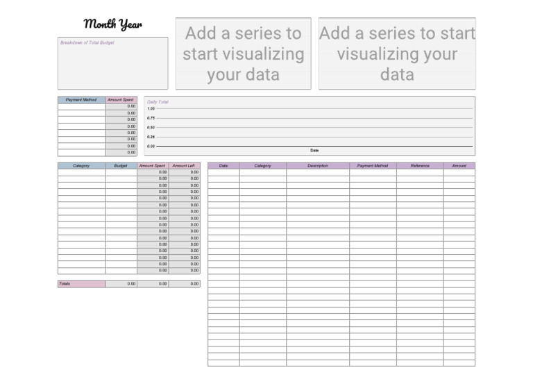 Monthly Expense Tracker - Sheet1 | PDF