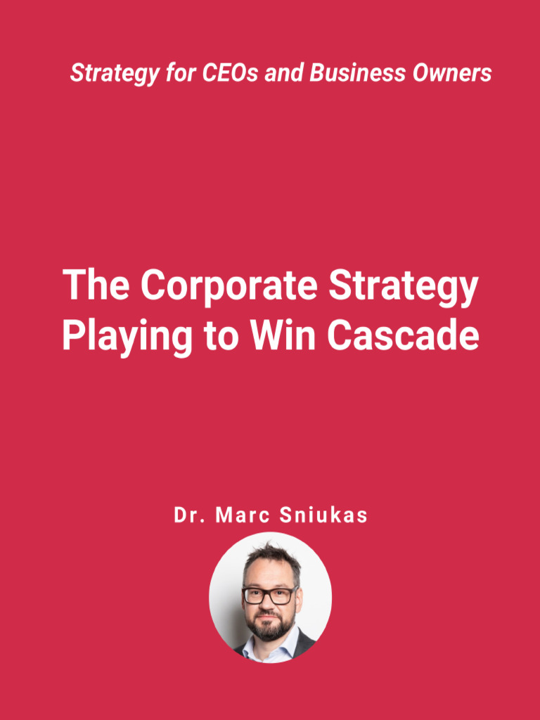How To Design Your Corporate Strategy | PDF