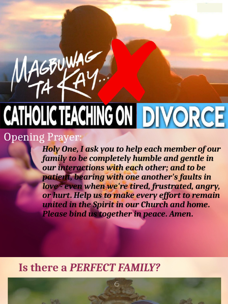 Catholics On Divorce | PDF | Catholic Church | Marriage