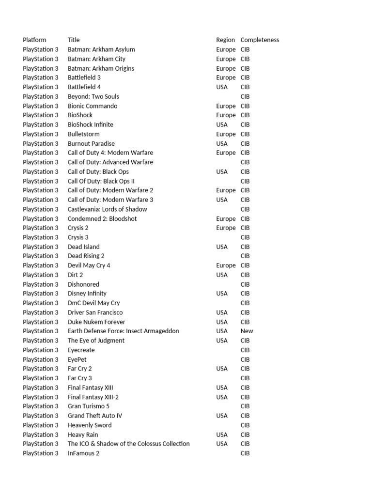 Jogos Venda | PDF | Video Game Franchises | Video Games