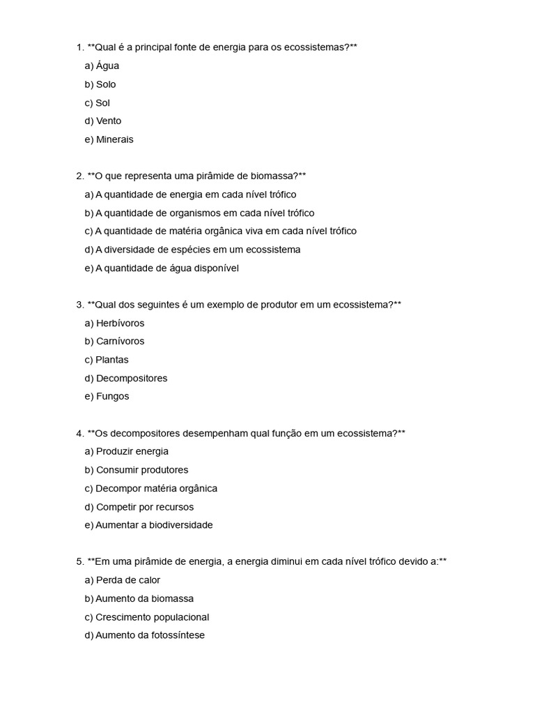 Exercícios Aula 1 | PDF