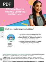 (DOH HPB) Orientation To Healthy Learning Institutions and The 2023 HLI ...