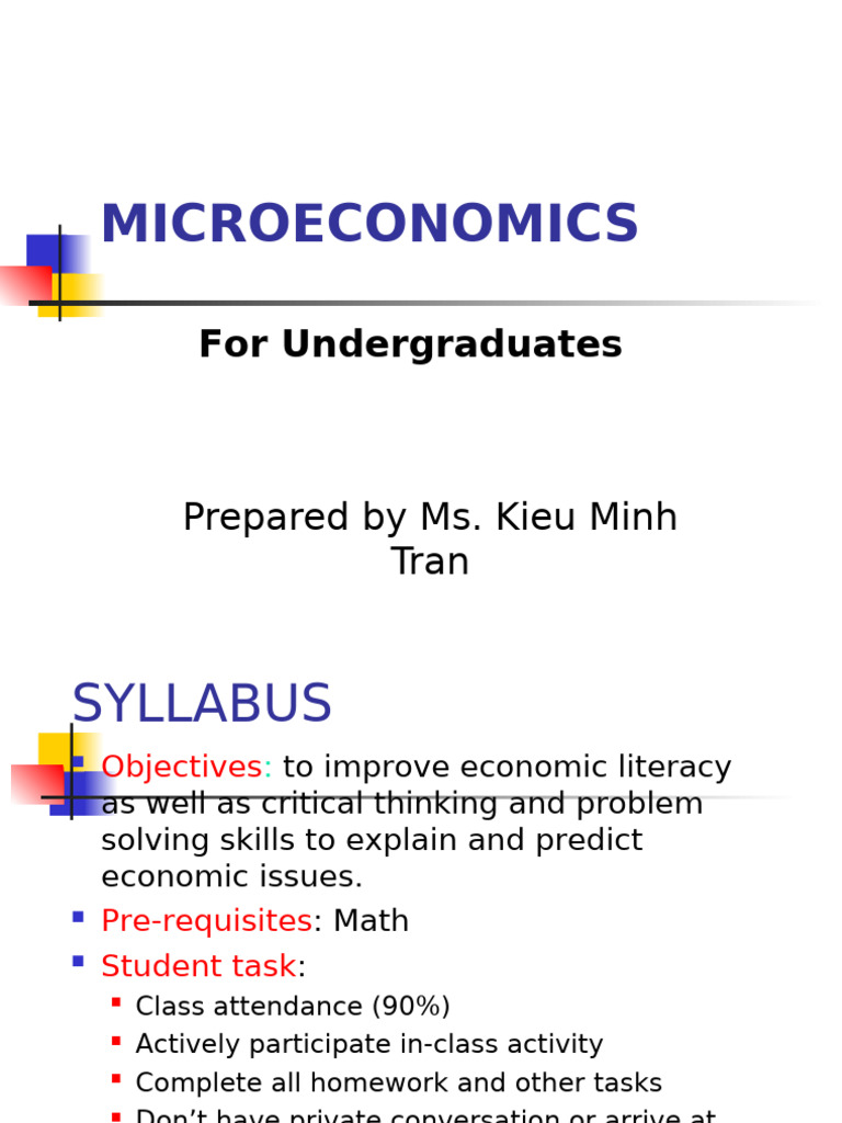 Lecture 1 Micro CLC 2011 | PDF | Economics | Economies