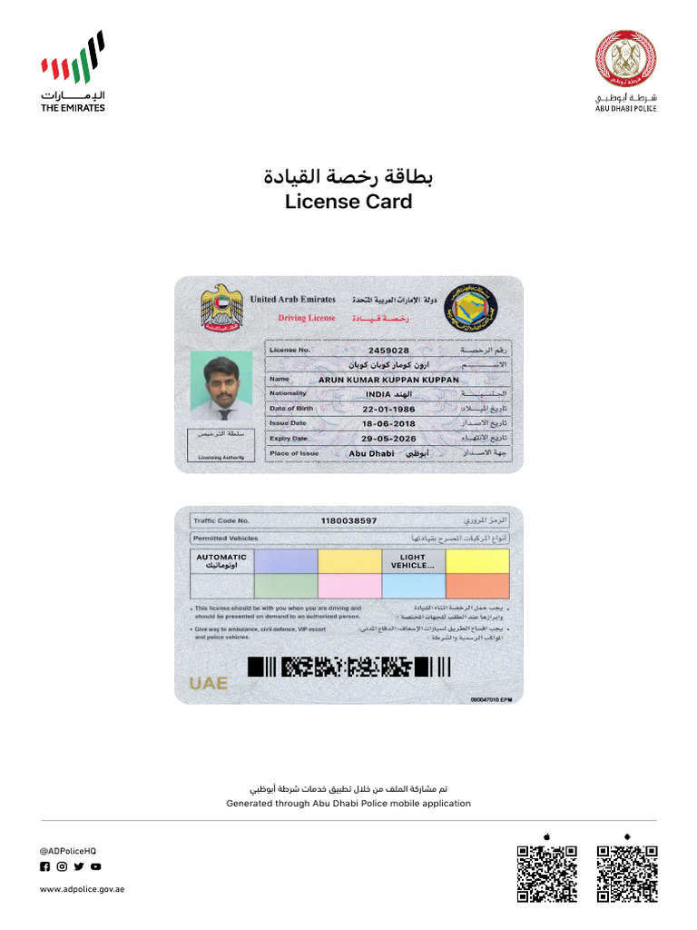 Driving Licence | PDF
