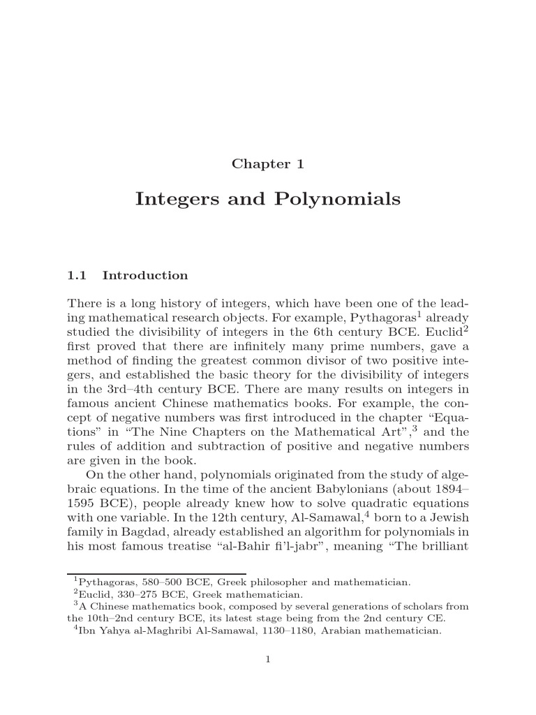 2024-integers-and-polynomials | PDF | Numbers | Polynomial