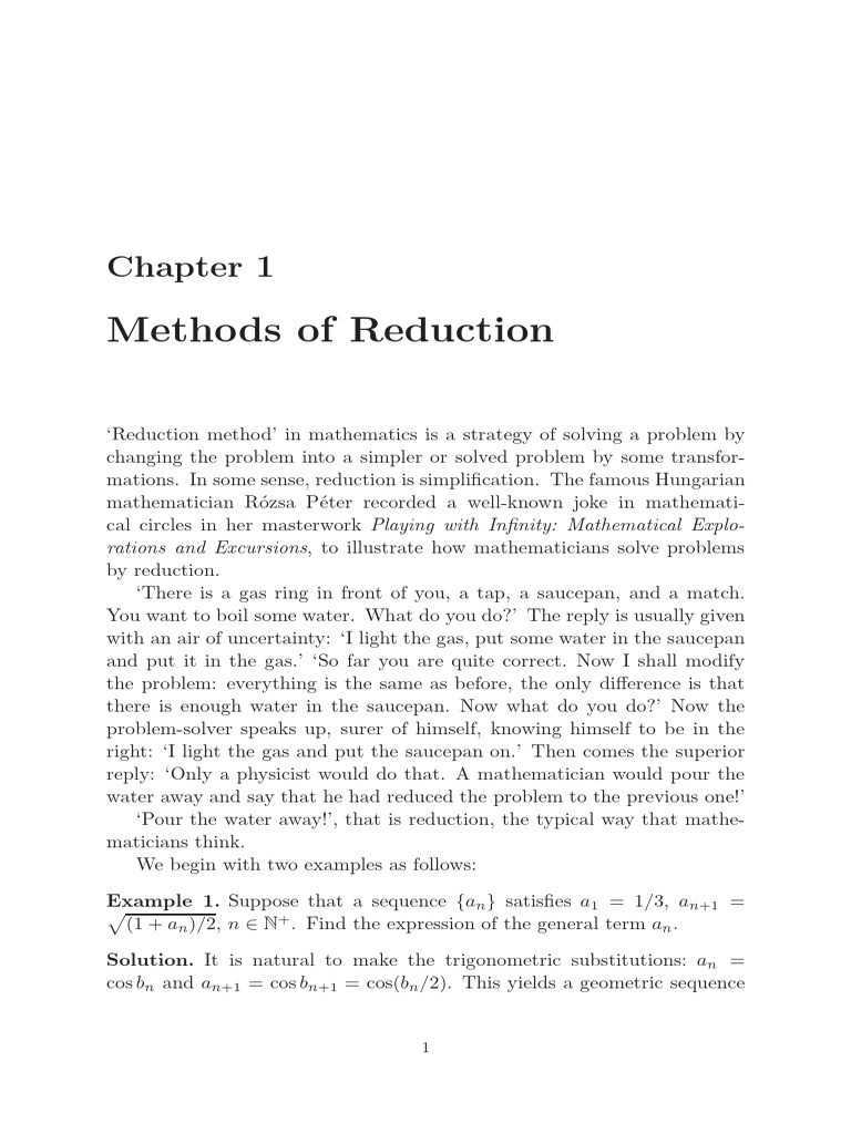 2023 Methods Of Reduction Pdf Inequality Mathematics Complex Number