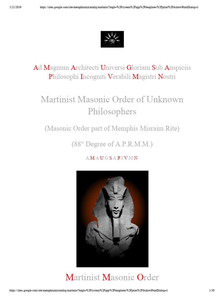 Martinism: Esoteric Philosophy Explained | PDF | Freemasonry | Illuminati