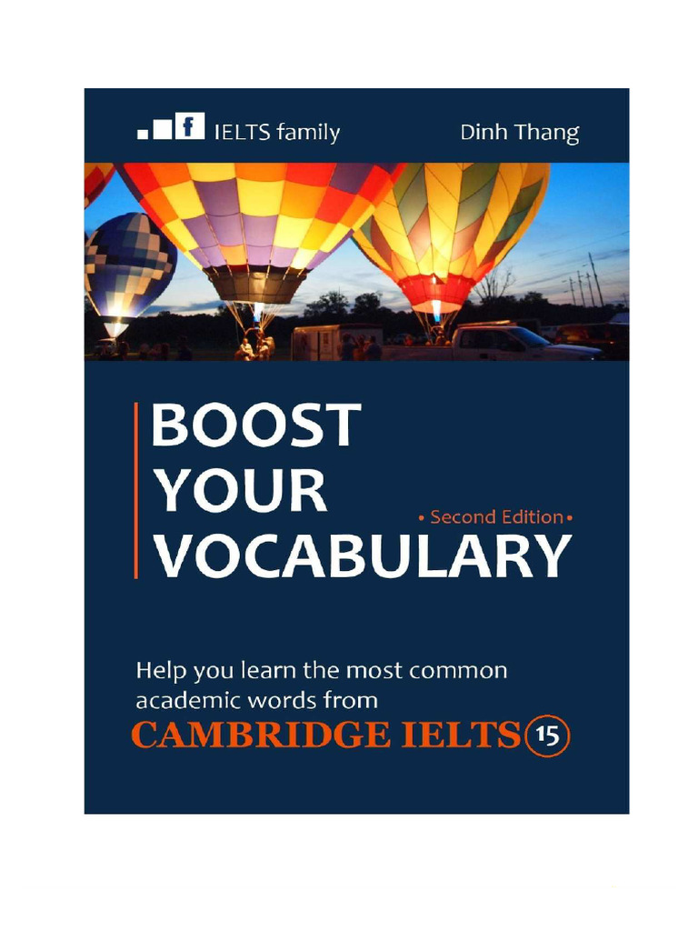 Boost Your Vocabulary Cambridge 15 | PDF