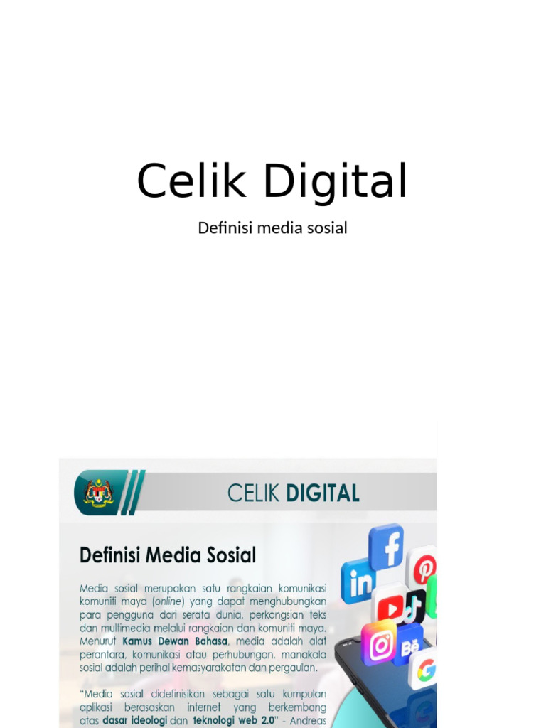 Celik Digital- Definisi | PDF