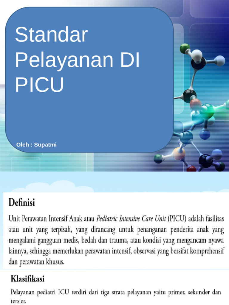 Standar Pelayanan PICU | PDF